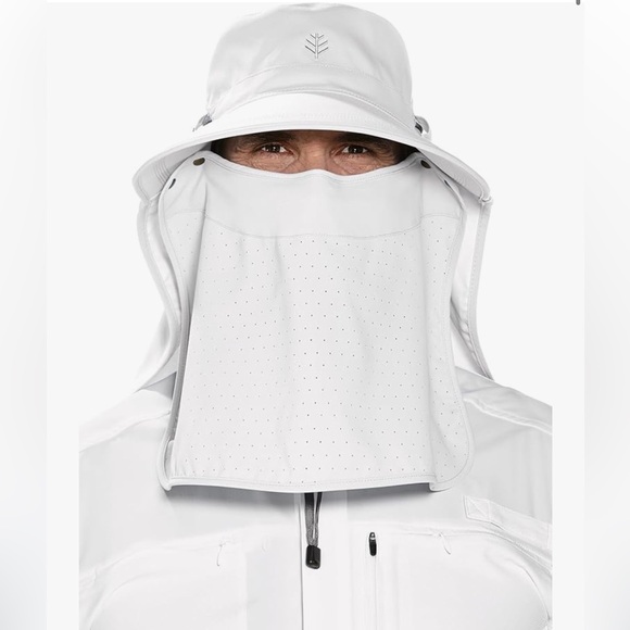 Coolibar | Accessories | Coolibar 2 In Sun Hat With Face Shield Upf 5 ...